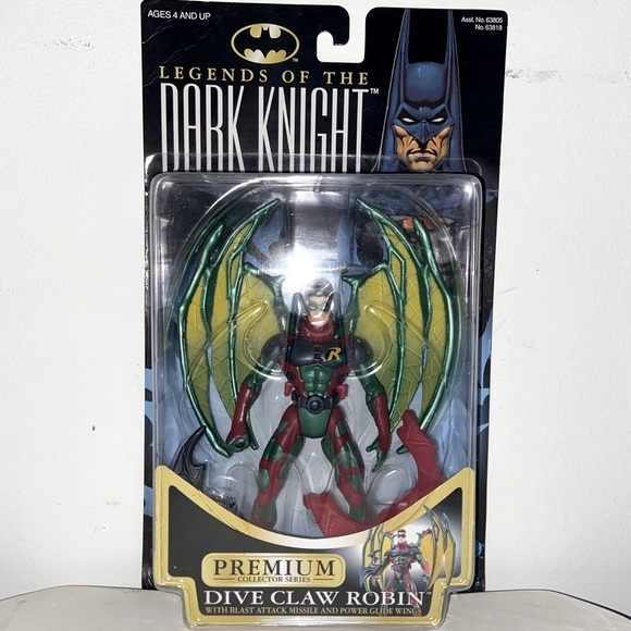 Kenner Toys | Toys | Legend Dark Knight Dive Claw Robin Action Figure ...